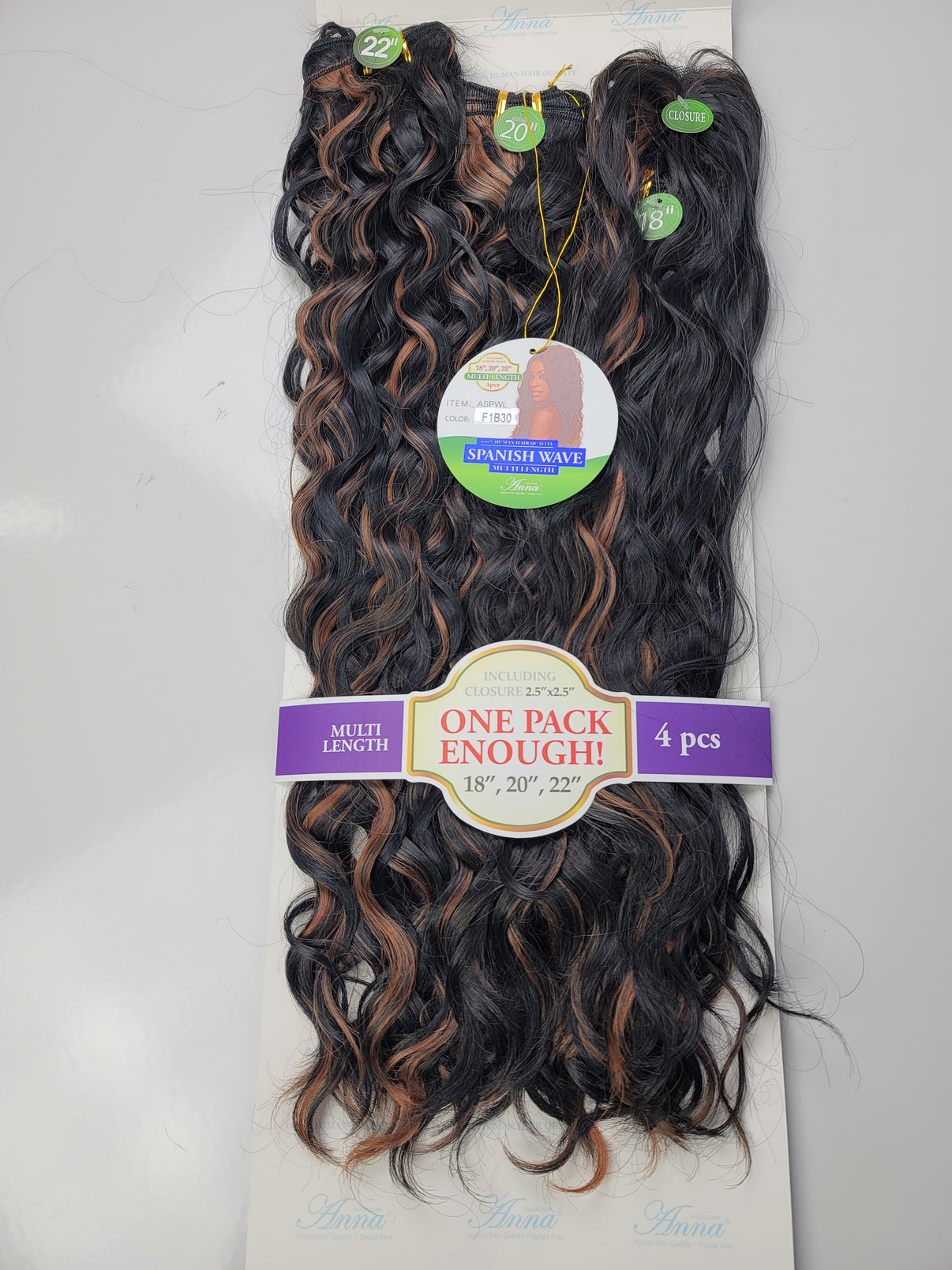 SPANISH WAVE LONG 4 PS – Jazz Wave Hair
